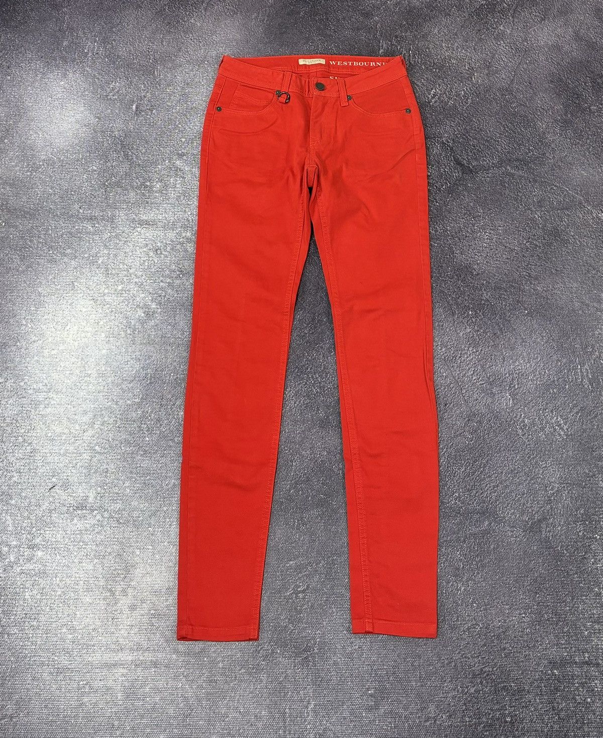 Burberry Designer Luxury Burberry Brit Westbourne Women s Skinny Ankle Pants Jeans Grailed
