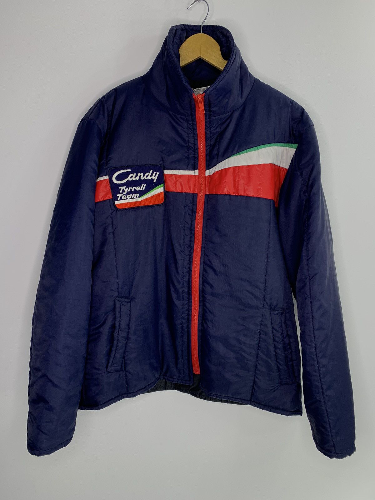 Formula 1 × Vintage Very Rare Candy Tyrrell Team Light Jacket L/XL Size ...