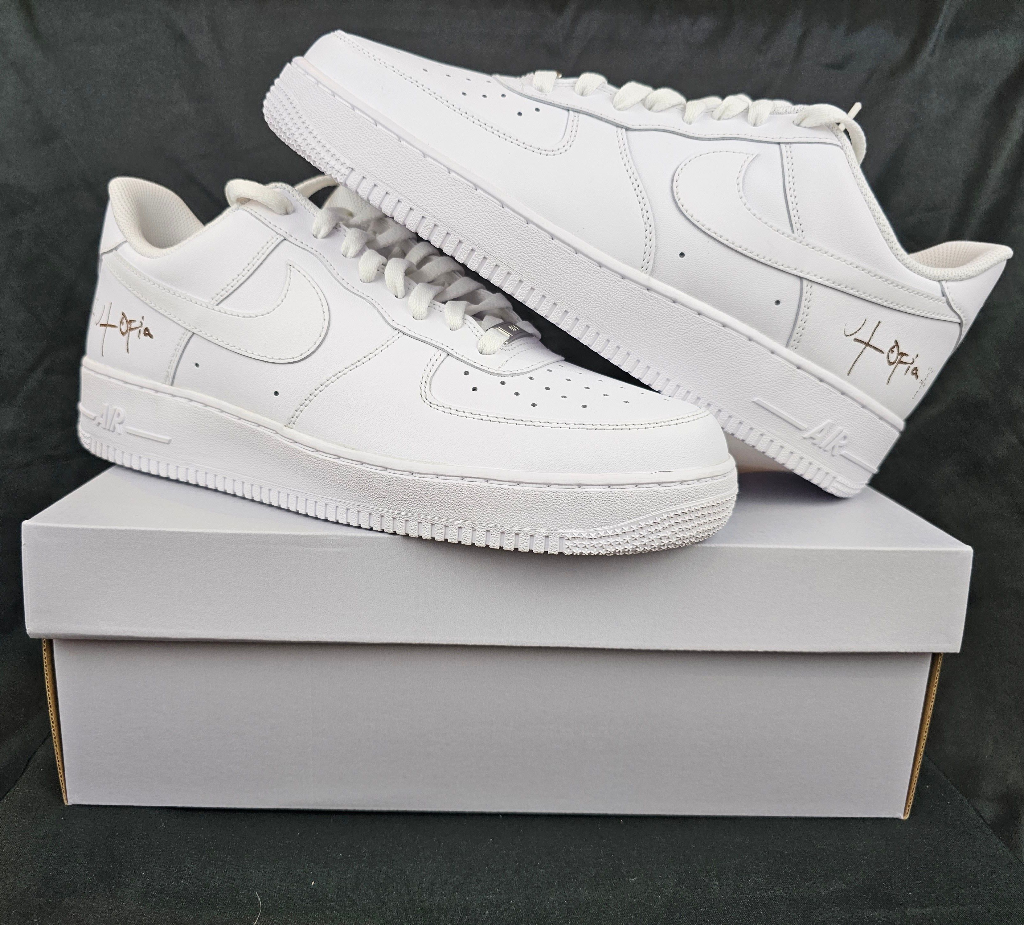 Nike × Travis Scott Nike Air Force 1 Low '07 Utopia Travis Scott Cactus ...