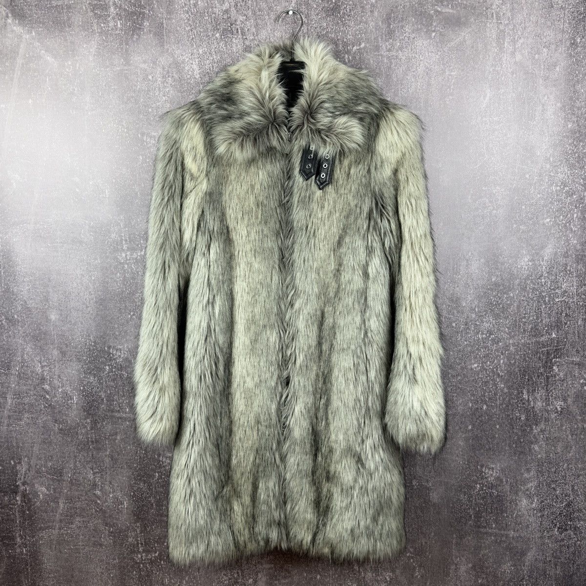 Helmut Lang Helmut Lang Faux Wolf Jacket avant-garde size M | Grailed