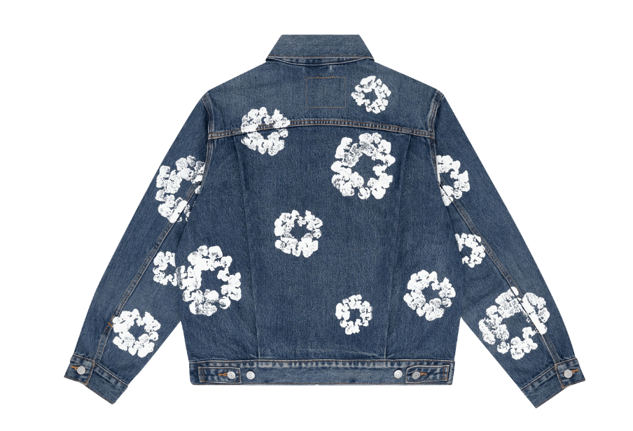 DENIM TEARS Denim Tears x Levi's All Over Wreath Jacket Type 2 | Grailed