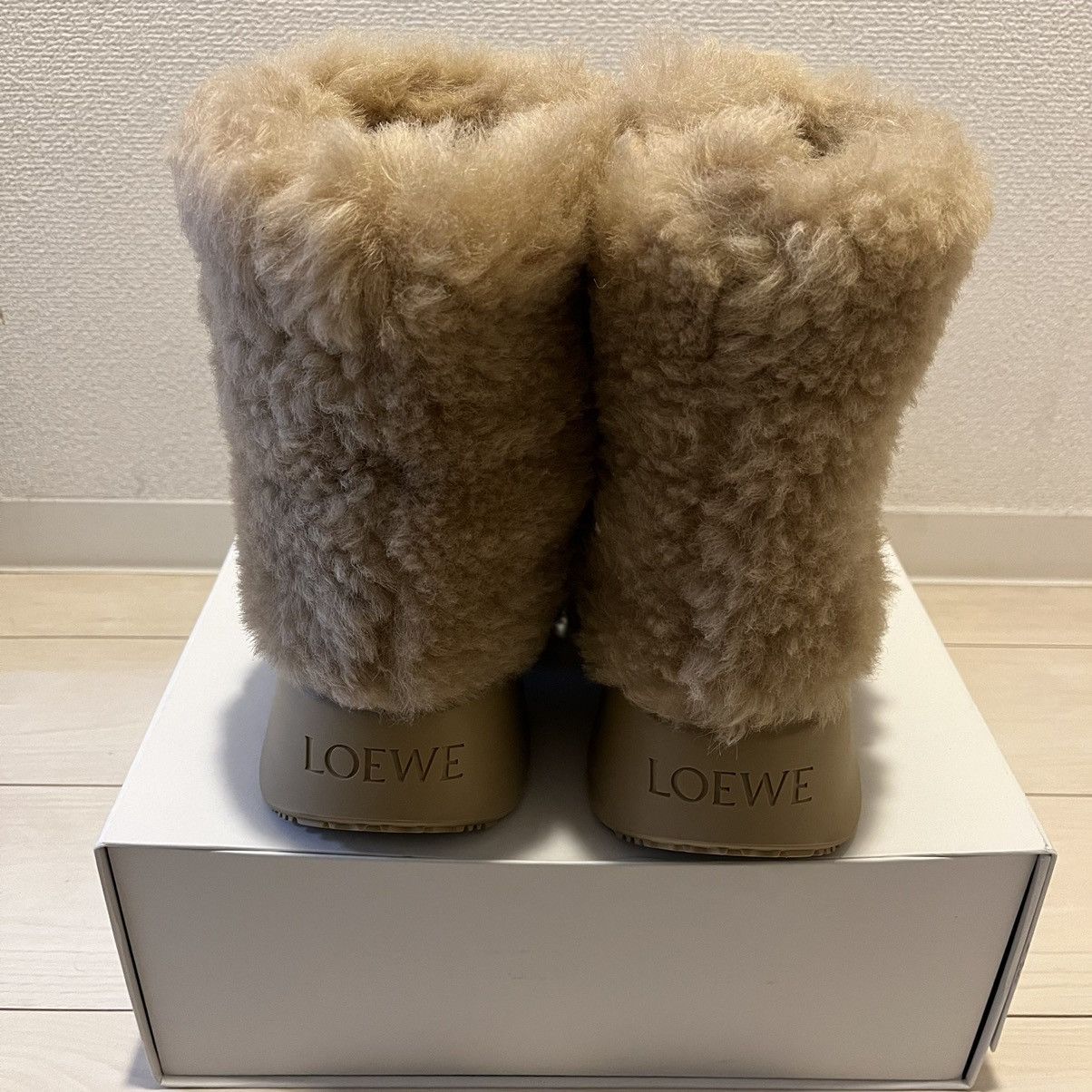 Loewe Loewe Shearling Boots | Grailed
