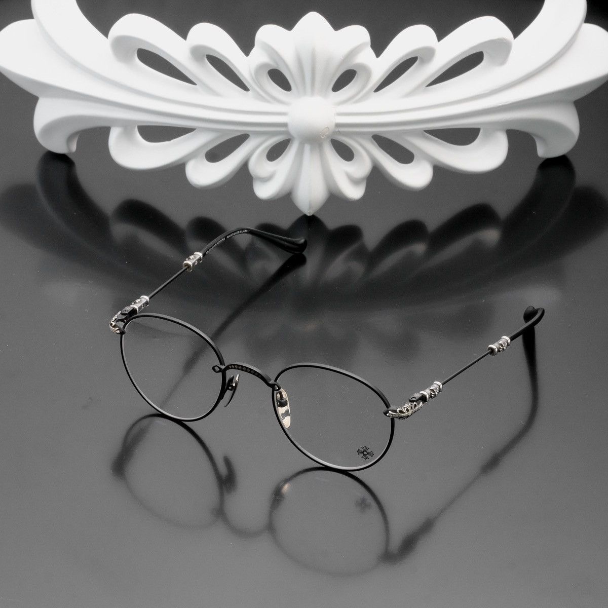 Chrome Hearts CHROME HEARTS BUBBA - A DIAMOND GLASSES | Grailed
