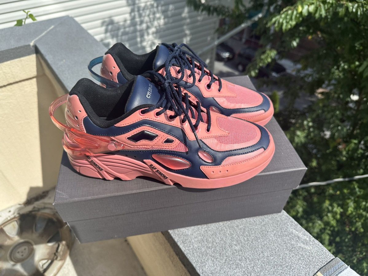 Raf Simons × Raf by Raf Simons Cyclon-21 Sneaker in Pink/Blue (RAF SIMONS RUNNER) | Grailed