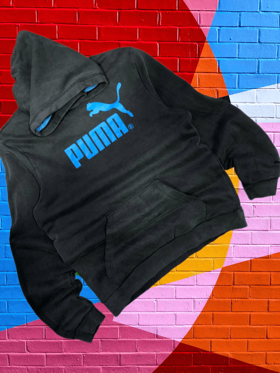 Puma Vintage Faded Y2k knit sweater opium vamp style balenciaga | Grailed