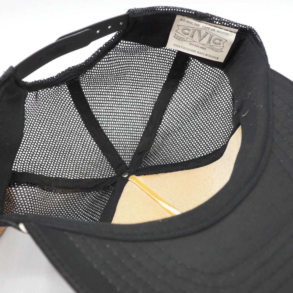 Vintage Barrett Gooding Classic Fit Mesh Snapback Trucker Farmer Hat ...