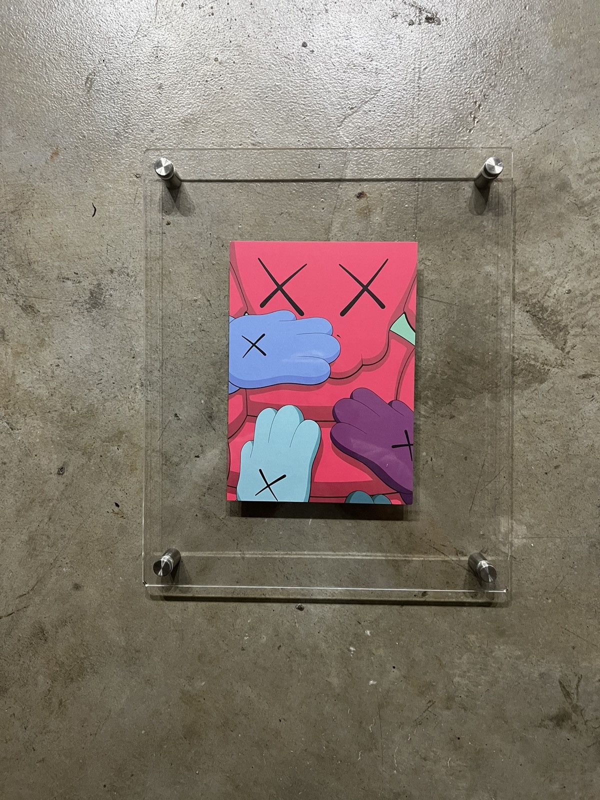 Kaws Framed Kaws Art | Grailed