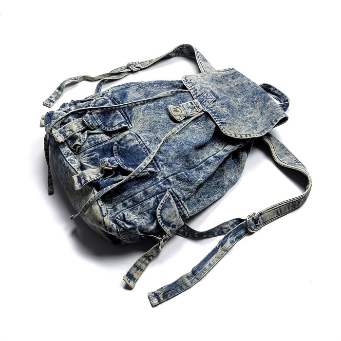 Archival Clothing Acid Washed Multipocket Bondage Straps Backpack | Grailed