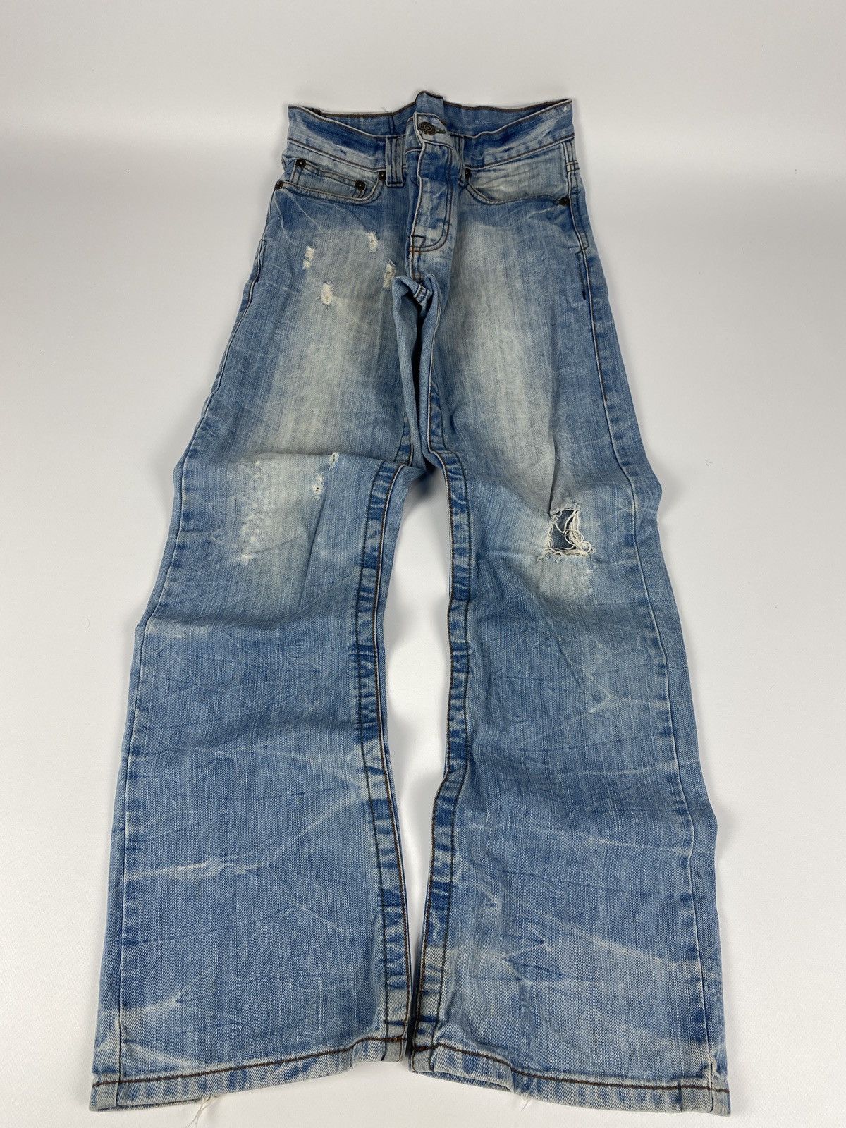 Archival Clothing × Japanese Brand × Vintage Jeans Dirty Pants faded ...