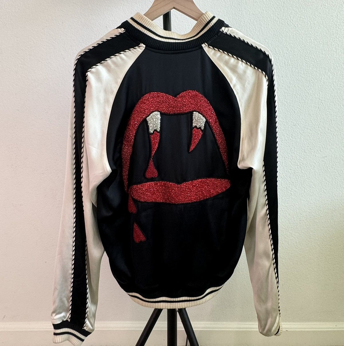 Saint Laurent Paris Saint Laurent Blood Luster Bomber Jacket | Grailed