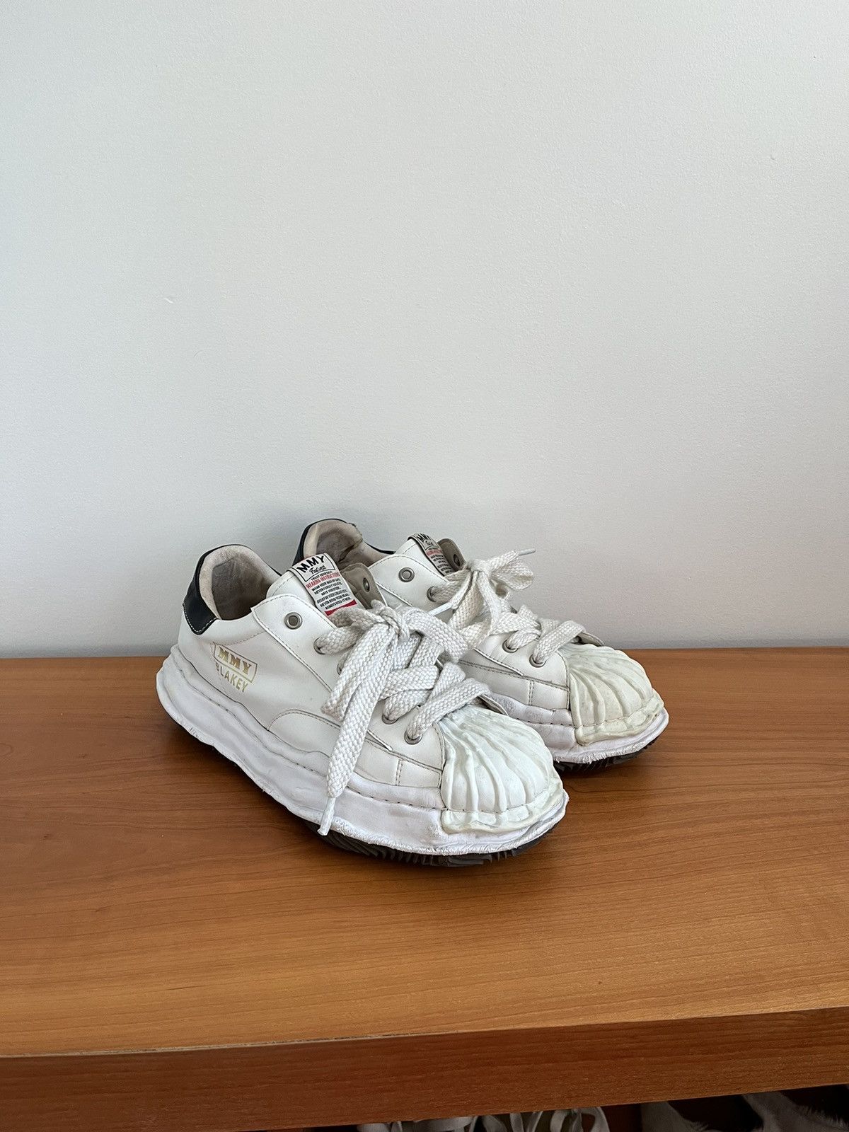 Maison MIHARA YASUHIRO × Miharayasuhiro MMY Blakey White | Grailed