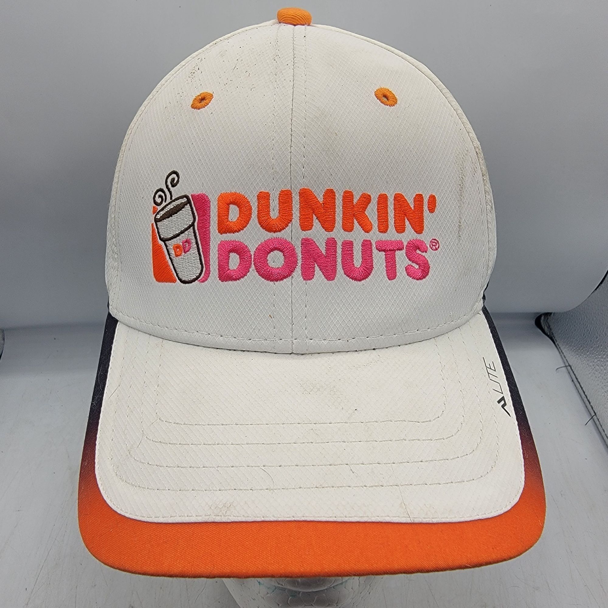 Other Dunkin Donuts Hat Cap Adults White Workwear Casual Lightweig ...