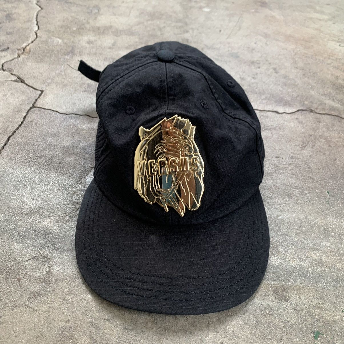 Versace Versus Versace cap metal logo Sun faded | Grailed
