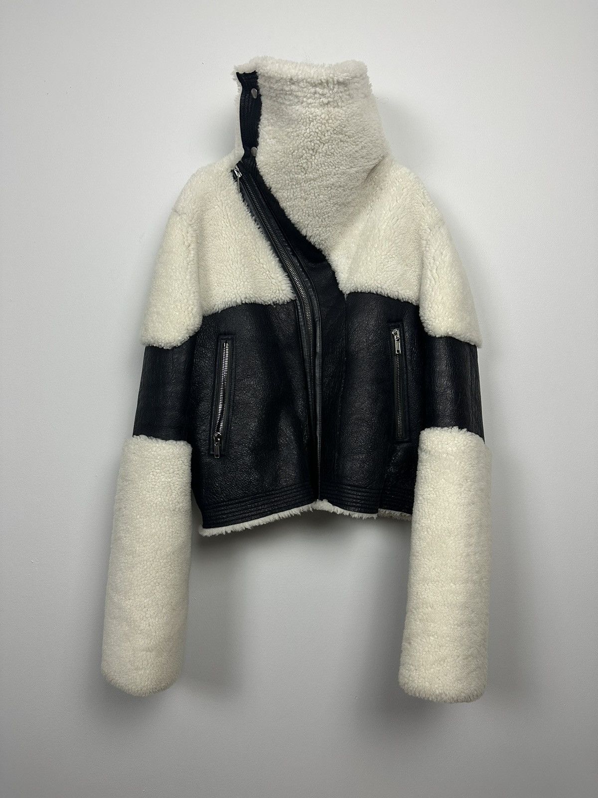 Rick Owens FW21 ‘GETHSEMANE’ Shearling Keith Jacket | Grailed