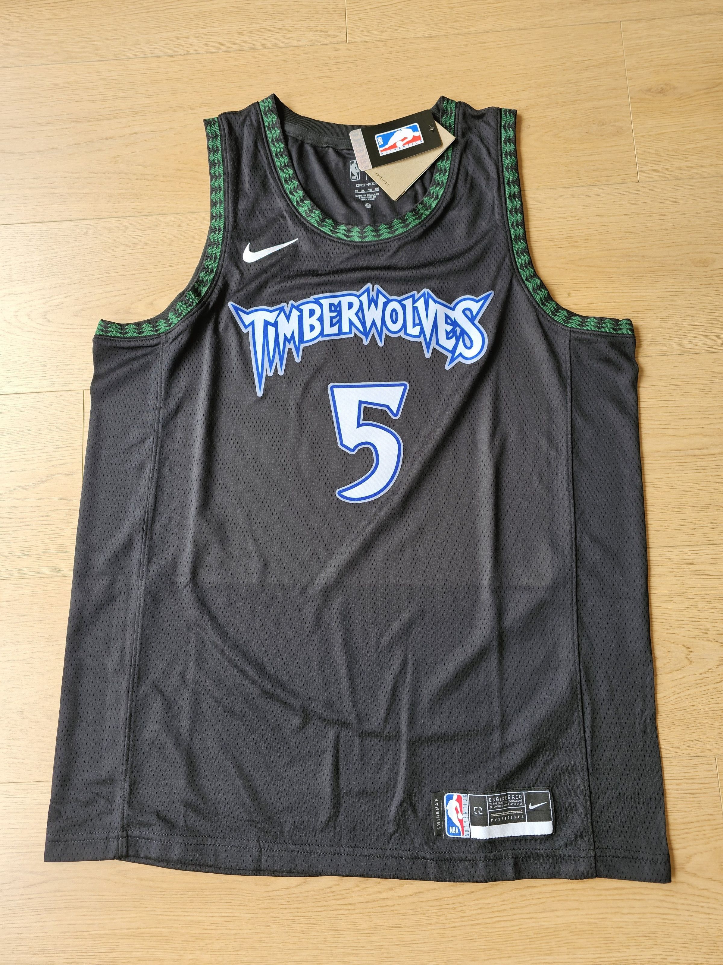 NBA Vintage Minnesota Timberwolves #5 Anthony Edwards Jersey | Grailed