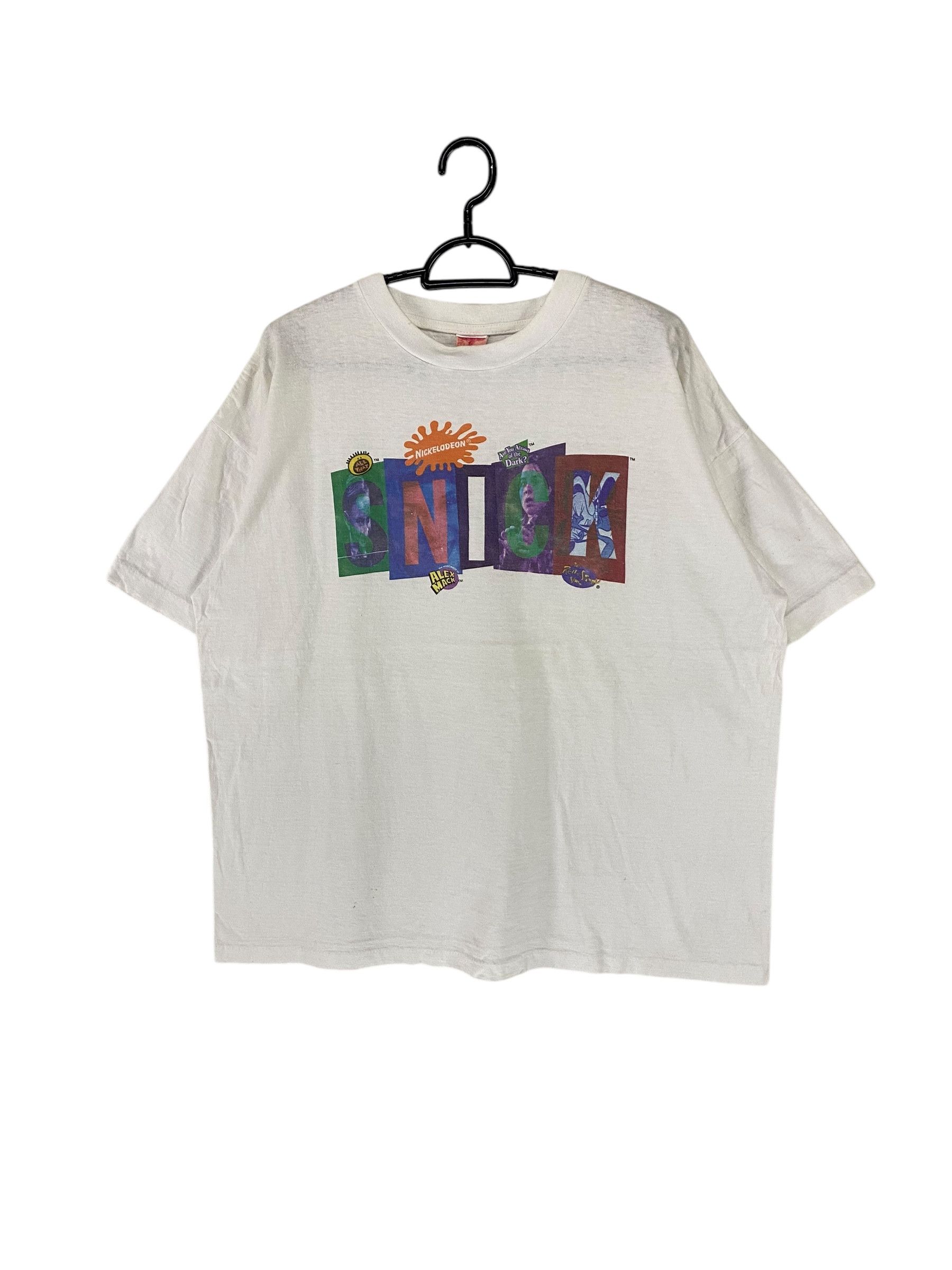 Cartoon Network × Nickelodeon × Vintage 90s Nickelodeon Snick shirt ...