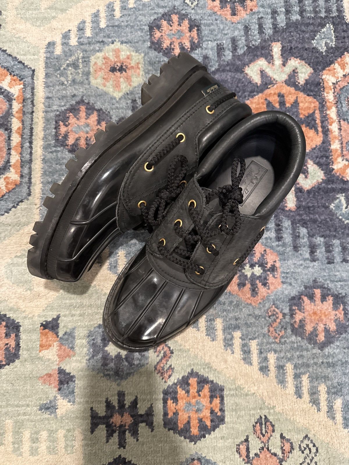 Aime Leon Dore Aime Leon Dore Papia boot all black | Grailed