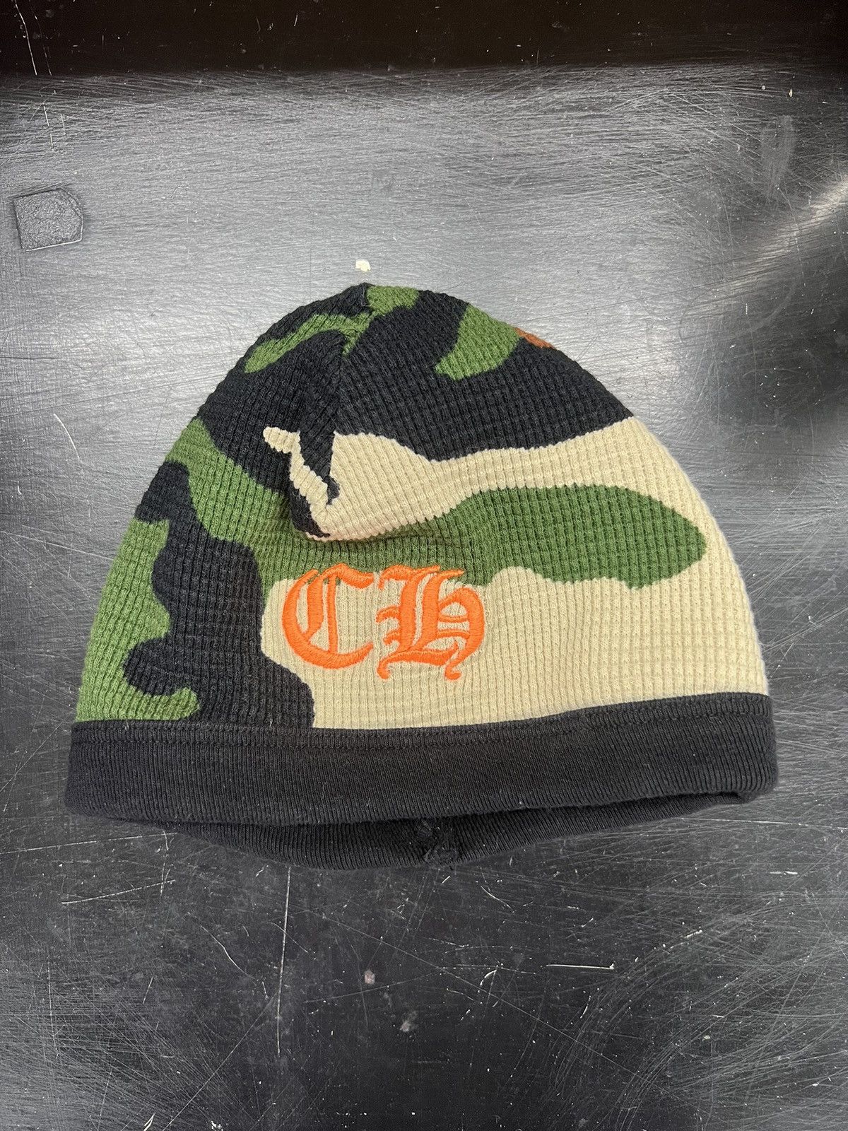 Chrome Hearts × Matty Boy Chrome Hearts Matty Boy Skull Cap beanie ...