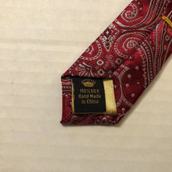Countess Mara Countess Mara men's new red silk tie 3 1/2" X 60" | Grailed