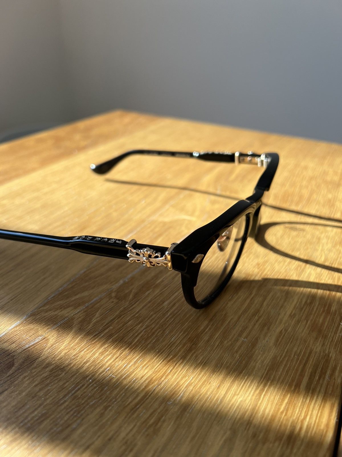 Chrome Hearts Chrome hearts glasses 18k gold rodsicle | Grailed