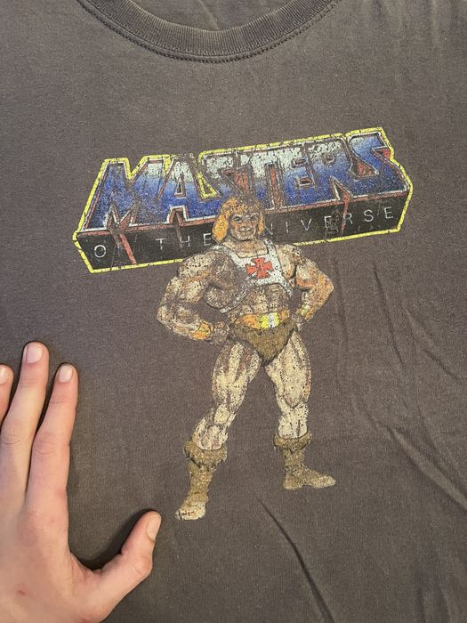 Vintage Masters of the Universe 90s vintage faded He-man t-shirt | Grailed