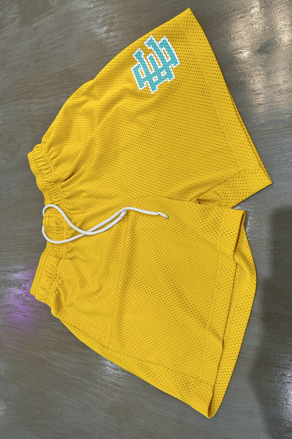Eric Emanuel Eric Emanuel Yellow/Teal Shorts | Grailed