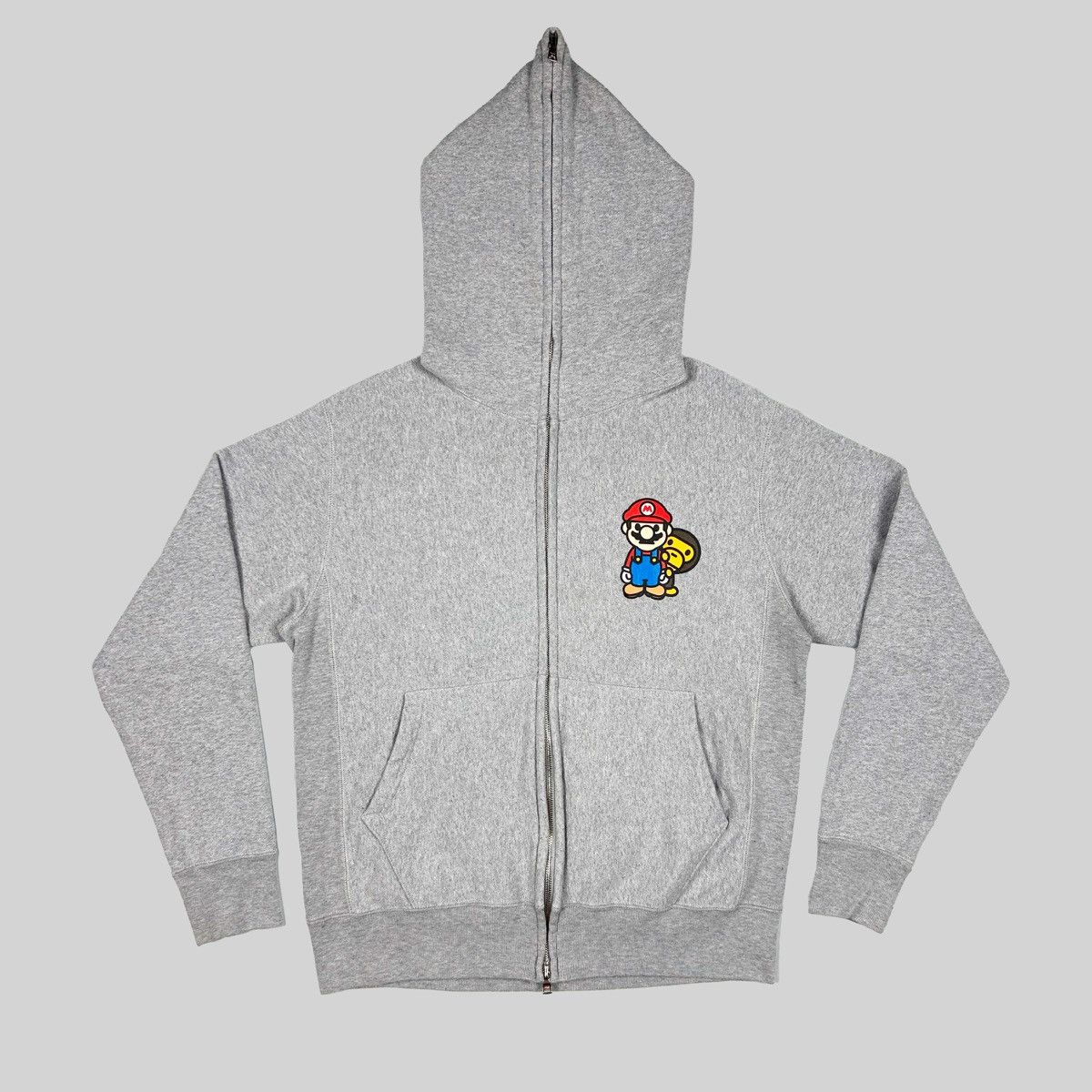 Bape × Nintendo Bape x Nintendo Mario Baby Milo Zip Up Hoodie | Grailed