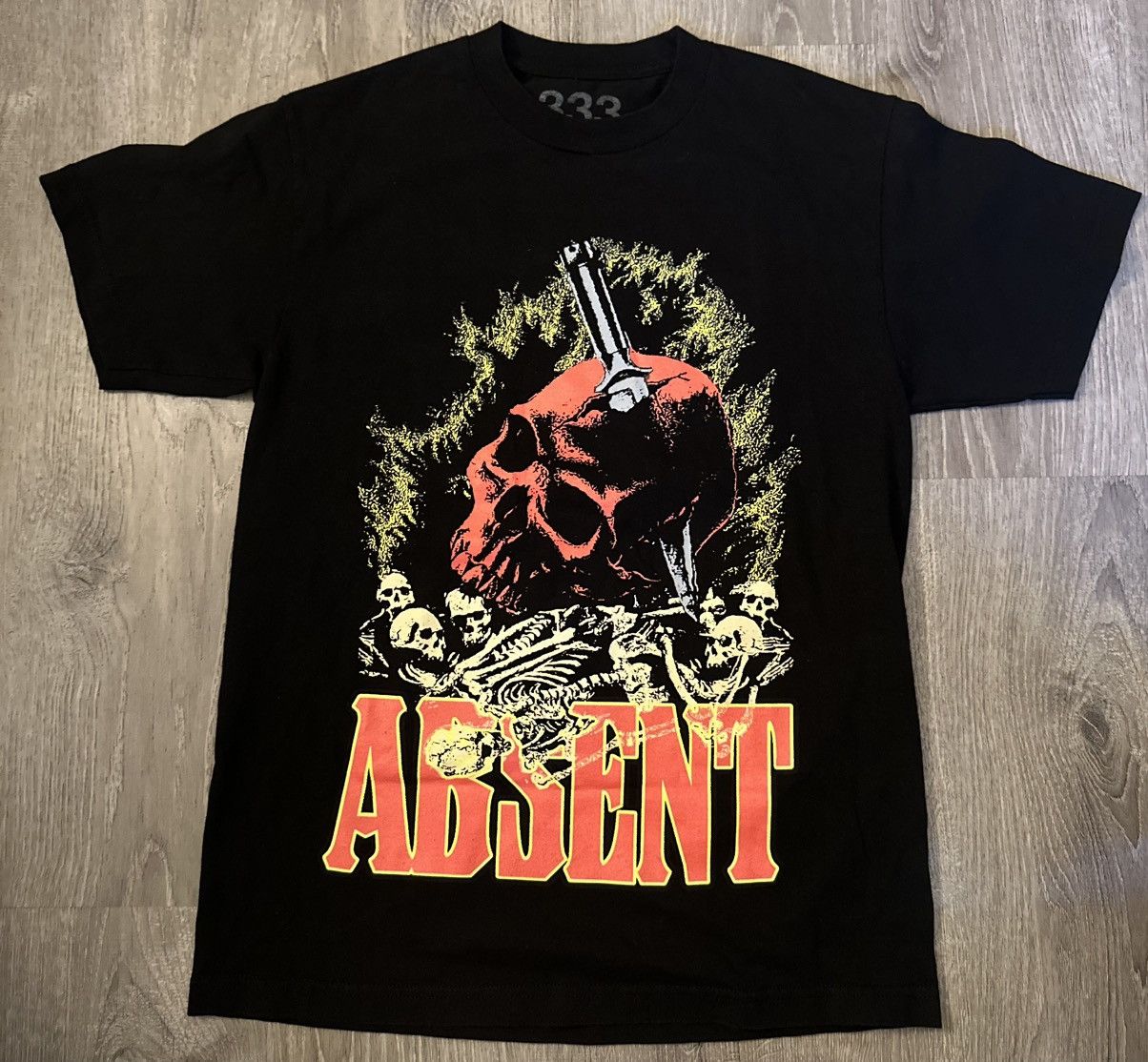Half Evil HALF EVIL ABSENT MINDED EVIL SKULL TEE | Grailed