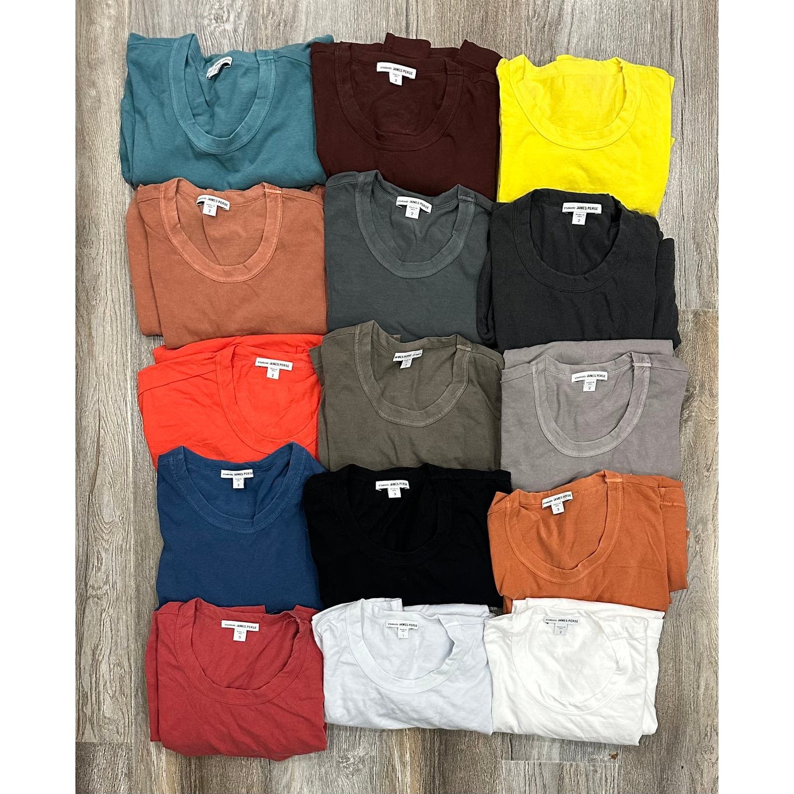 James Perse 3 New With Defect James Perse Men's Random Colors T-Shirts ...