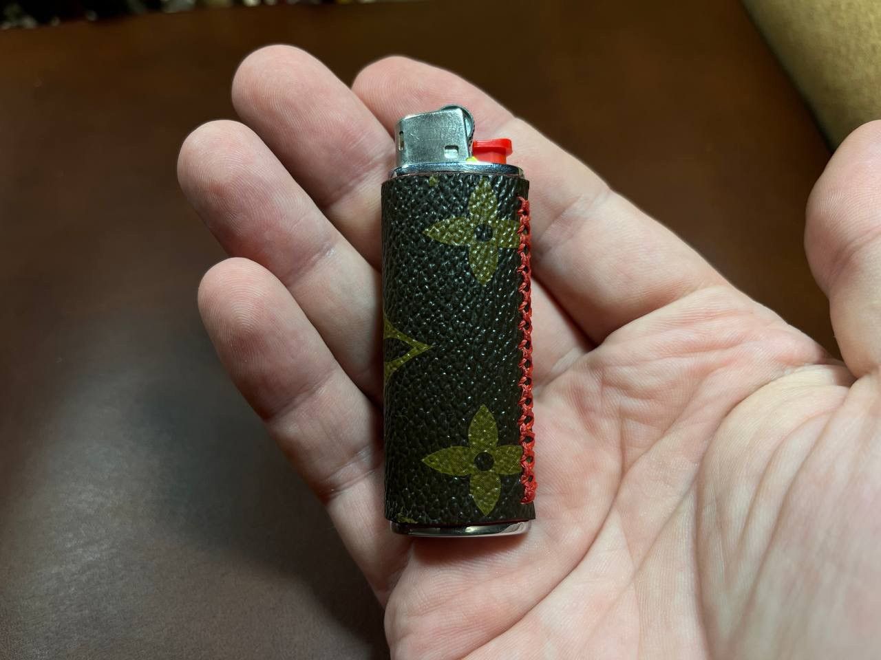 Custom LV lighter case | Grailed