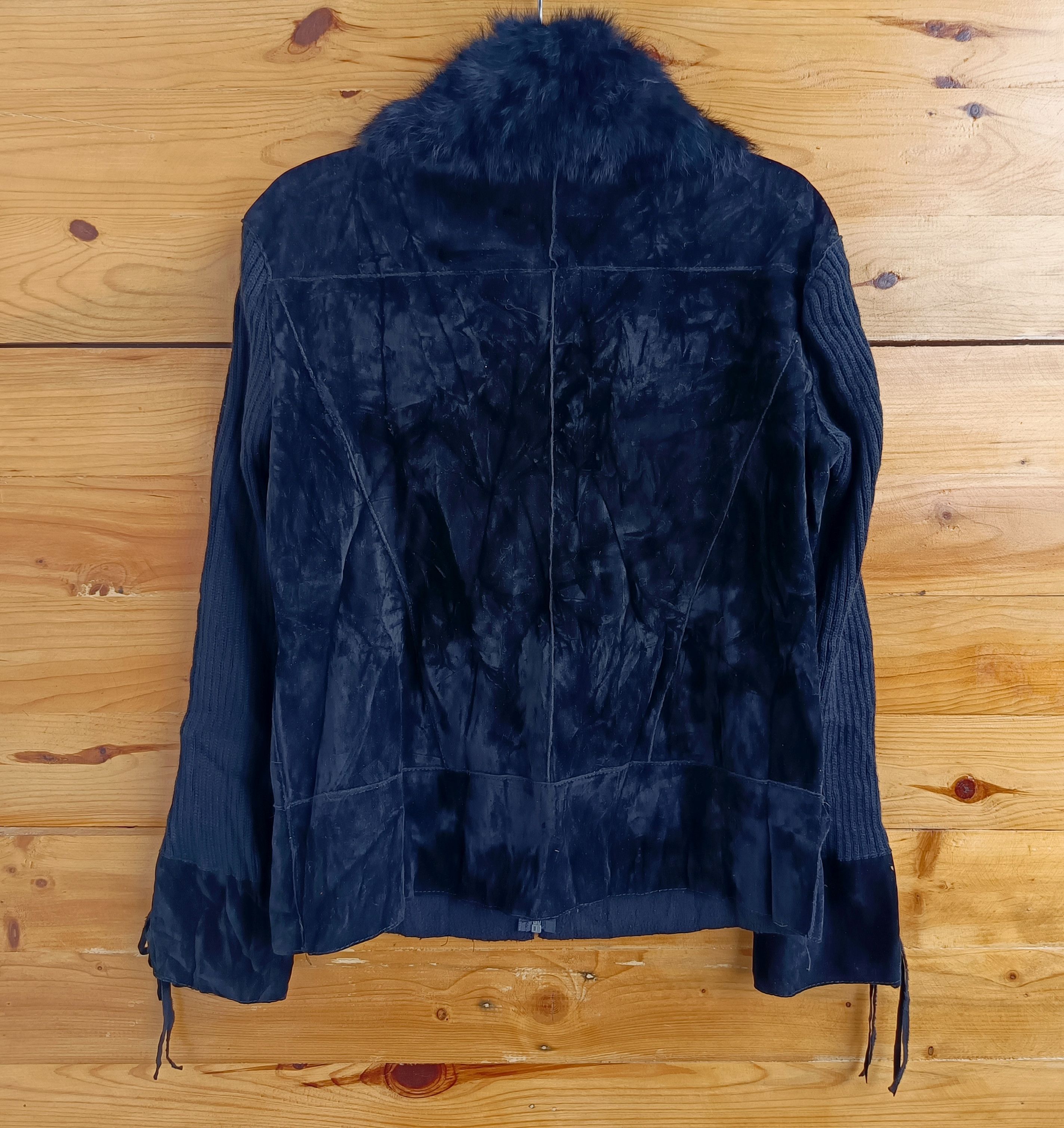 Japanese Brand Fur Cargo Pilot Black velvet jacket | Grailed