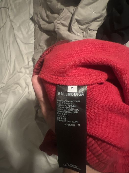 Balenciaga Balenciaga Red Skater Sweatpants | Grailed