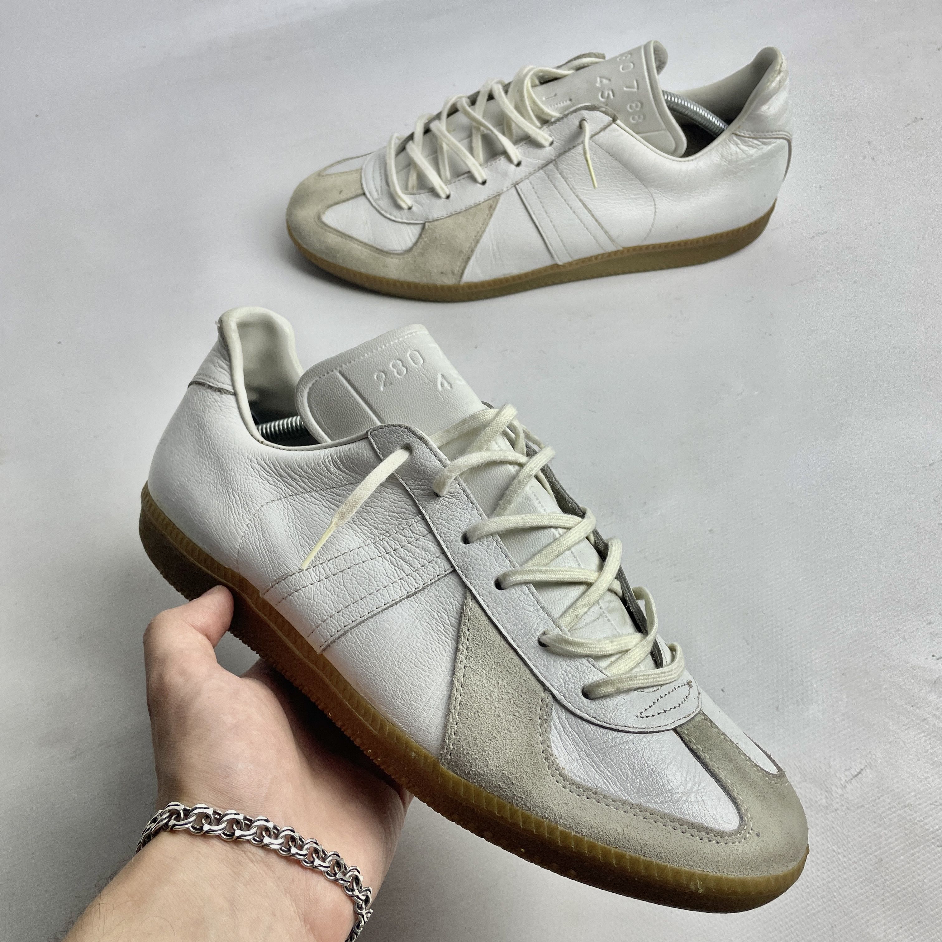 Adidas × Bundeswehr × Vintage BW Sport GAT Leather Shoes Maison ...