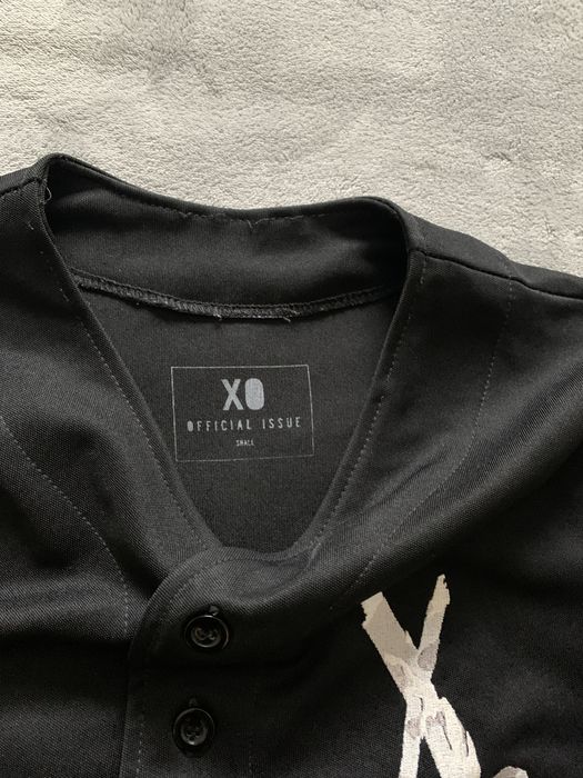 The Weeknd The weeknd official issue xo baseball jersey | Grailed