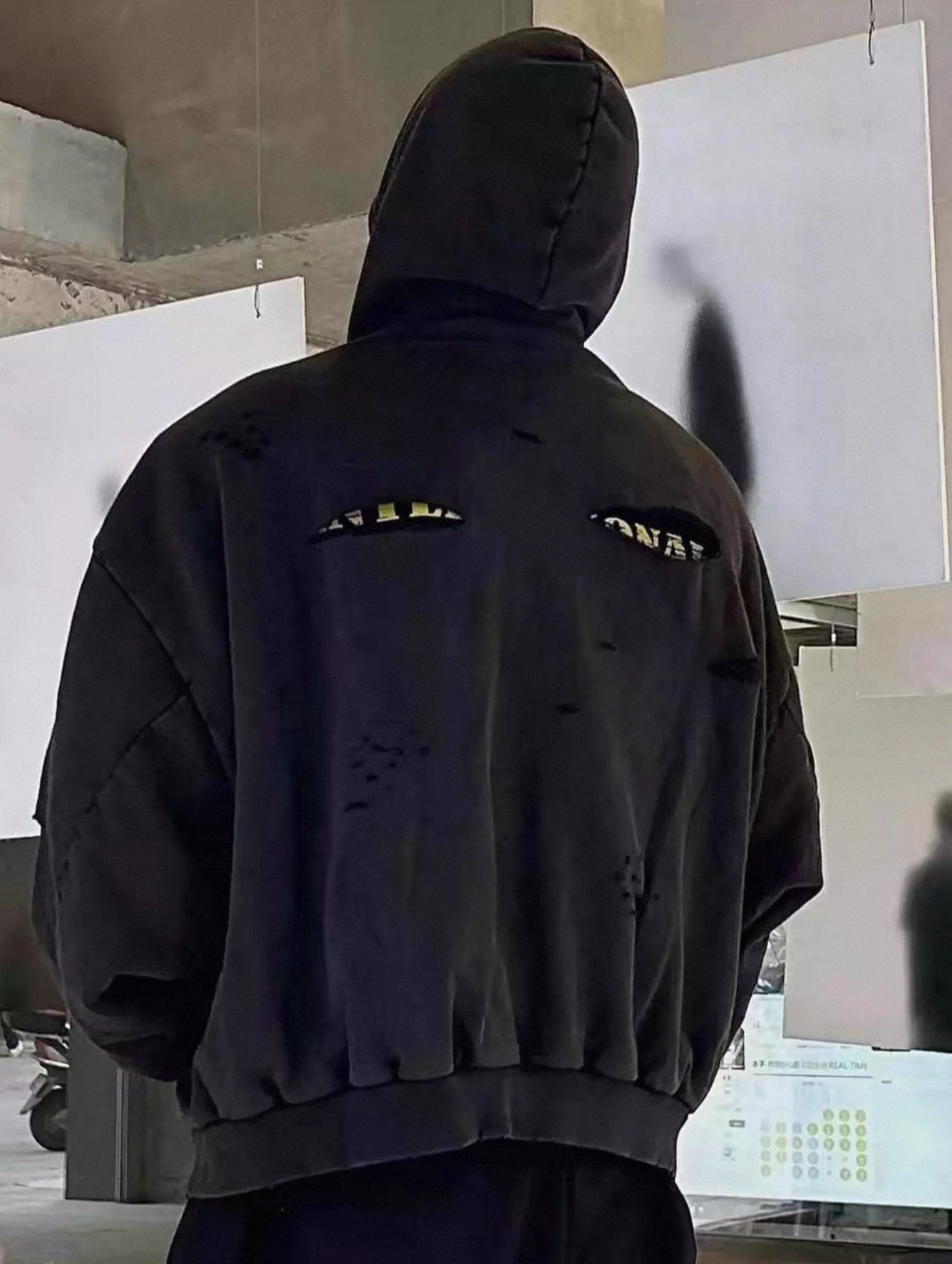 GRAILZ × PROJECT G/R Project GR Grailz International police zip hoodie ...