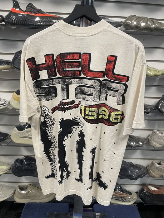 HELLSTAR Hellstar Tour Logo Human Development T-Shirt | Grailed