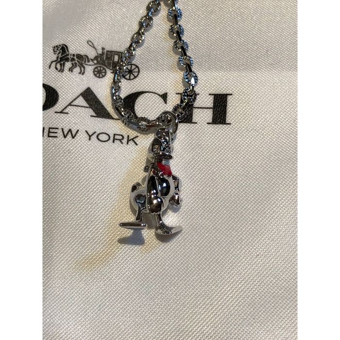 Coach Coach Disney X Coach Donald Duck Silver tone Necklace | Grailed
