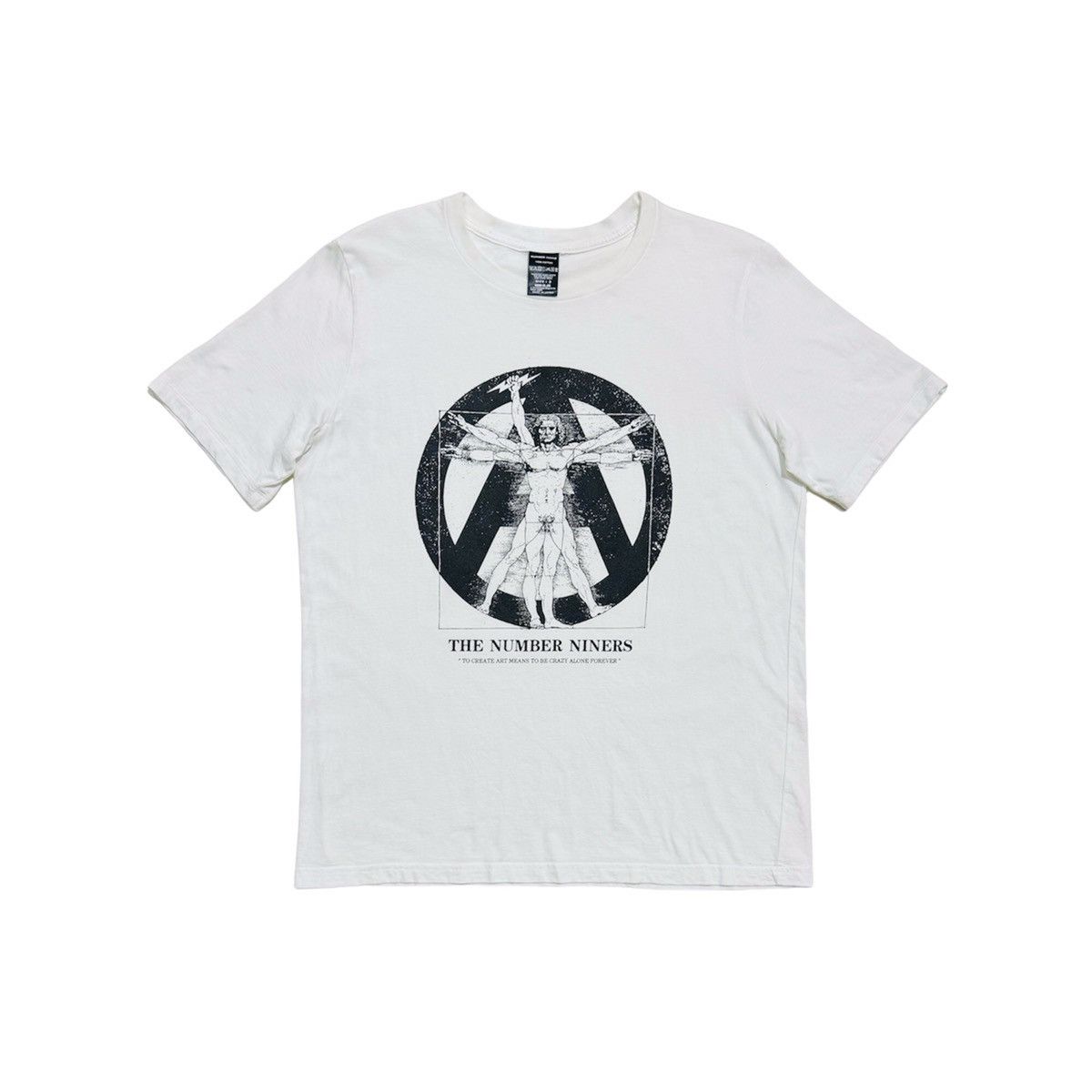 Number (N)ine Vitruvian Man T-Shirt | Grailed
