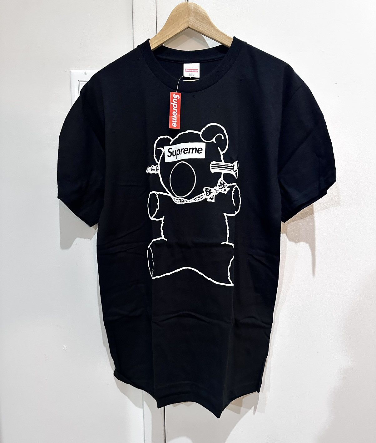 Supreme × Undercover Supreme x Undercover Box logo Bear tee Large [NEW ...