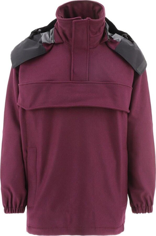 GR10K o1mle0125 Titanus Wool Smock Jacket in Smock Red | Grailed