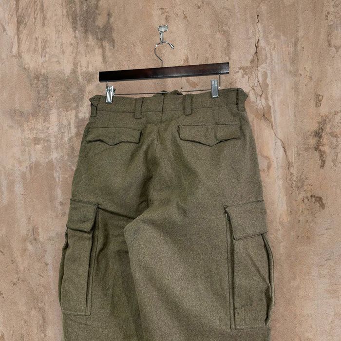 Vintage Vintage Vietnam War Wool Military Pants Baggy Wide Leg 60s ...