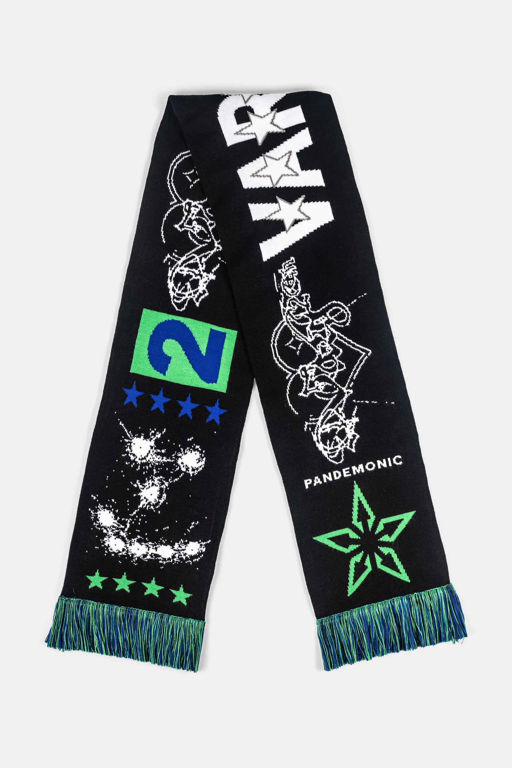 Drain Gang × Sad Boys Varg2tm Lonestar Pandemonium Scarf | Grailed