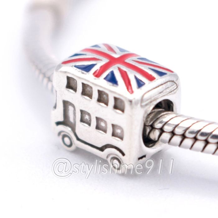 pandora Authentic PANDORA Double Decker Bus Charm - 791049ER | Grailed