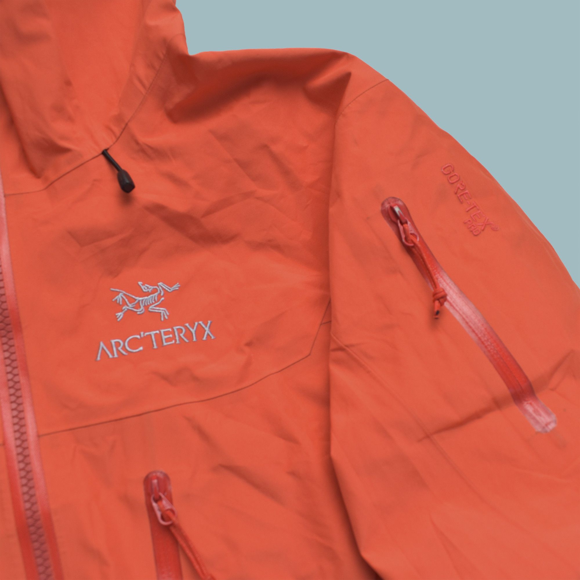Arc'teryx ARC'TERYX ALPHA SV GORE-TEX JACKET/SHELL ORANGE WOMENS | Grailed
