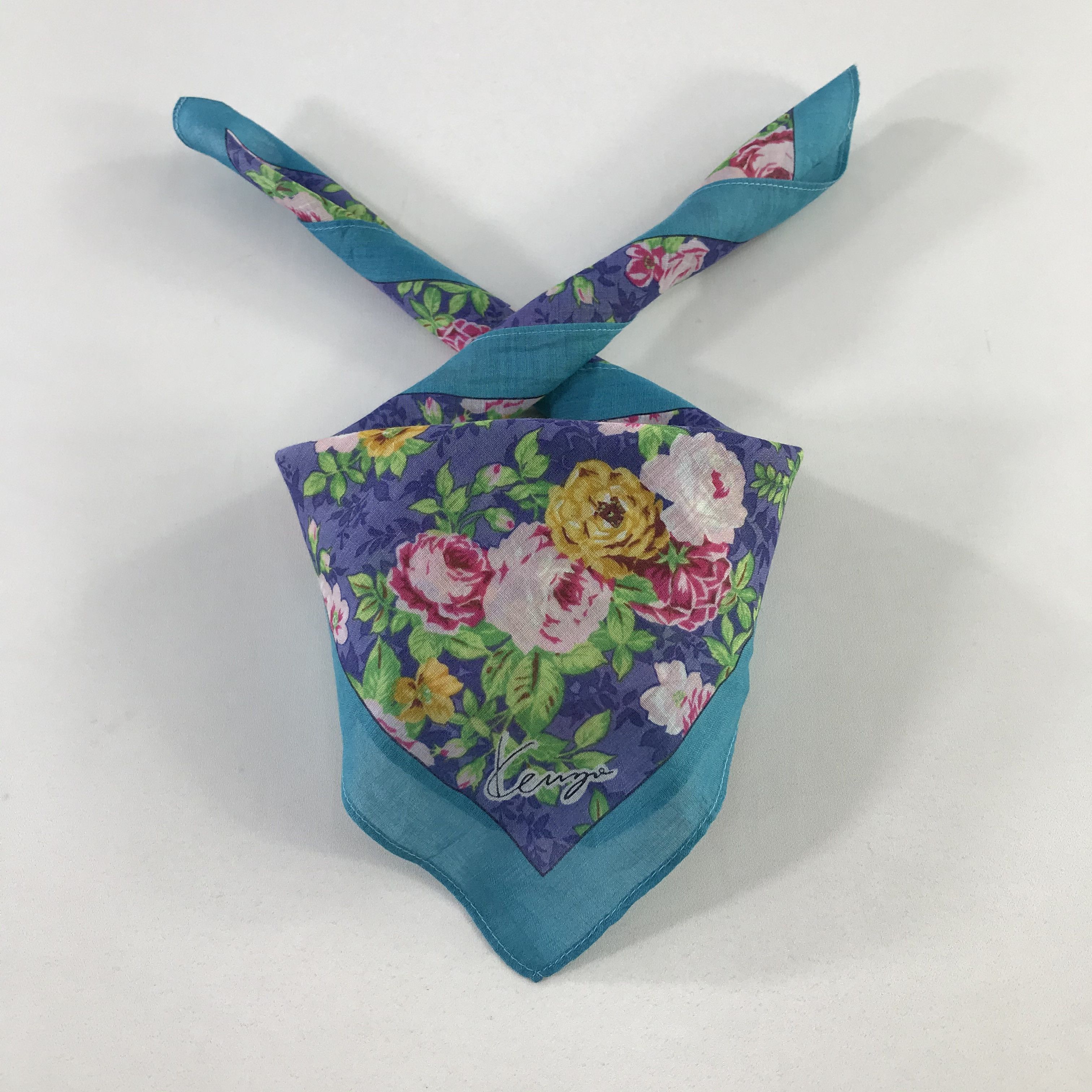 Kenzo × Vintage Kenzo Neckerchief / Bandana / Handkerchief | Grailed