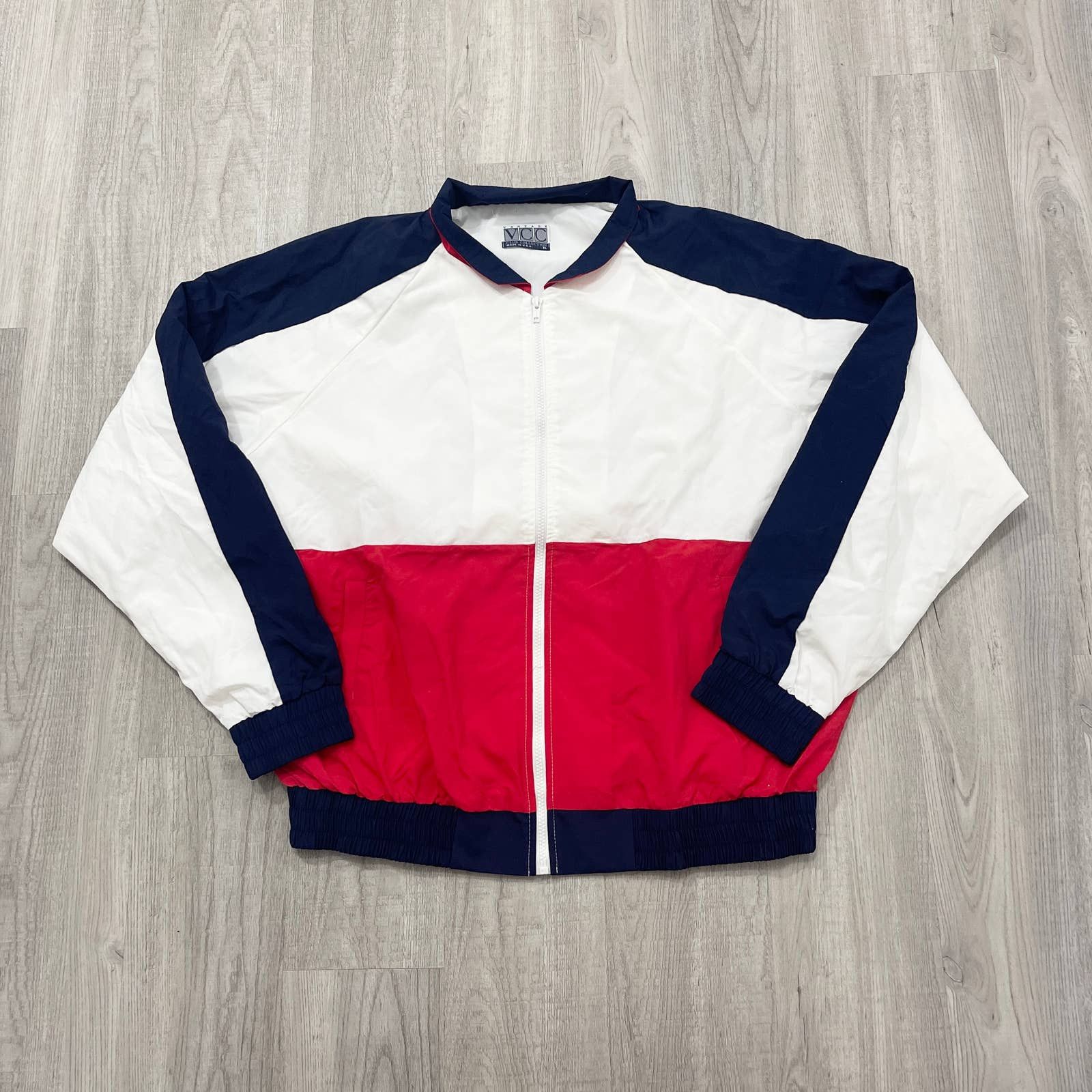 Vintage VINTAGE 90s Vantage Club Collection Windbreaker Jacket | Grailed