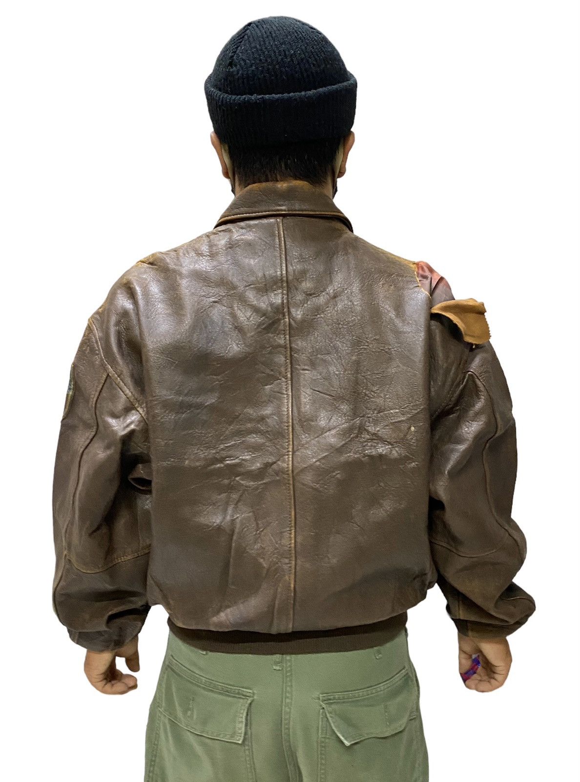 A2 Flyers Leather × Avirex × Vintage Type A-2 Avirex Flying Tigers Leather Jackets | Grailed