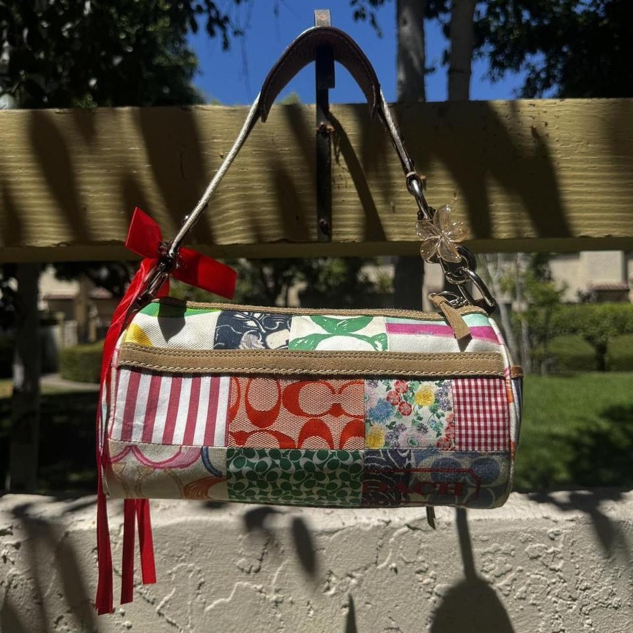 Coach Y2K Coach Patchwork Mini Barrel Bag | Grailed