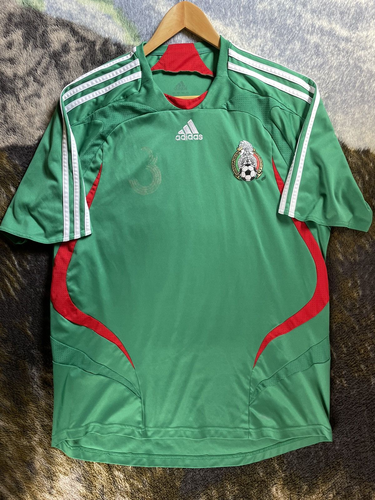 Nike × Vintage 2007 ADIDAS MEXICO SOCCER JERSEY FUTBOL SALCIDO ...