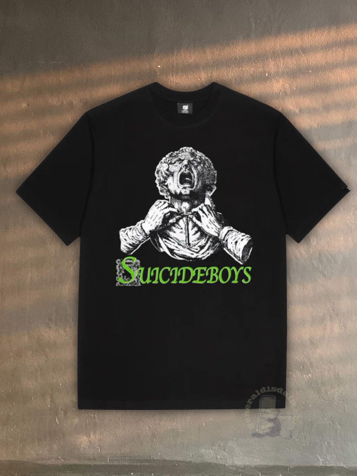Pouya & $uicideboy$ Merch $uicideboy$ G59 LARYNX TEE RAZOR V black ...